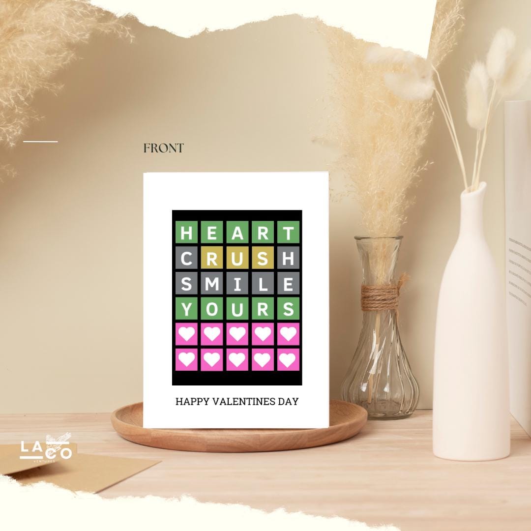 Wordle Love Card | Digital Download Greeting Cards | Anniversary ...