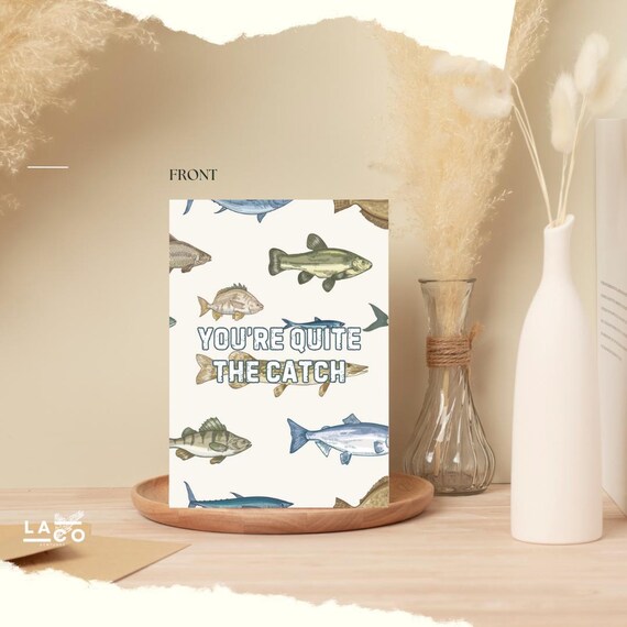 Fishing Themed Printable Cards