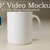 Animated Ceramic Mug Mockup | 11oz White Mug Video Mockup | 360 Degree ...