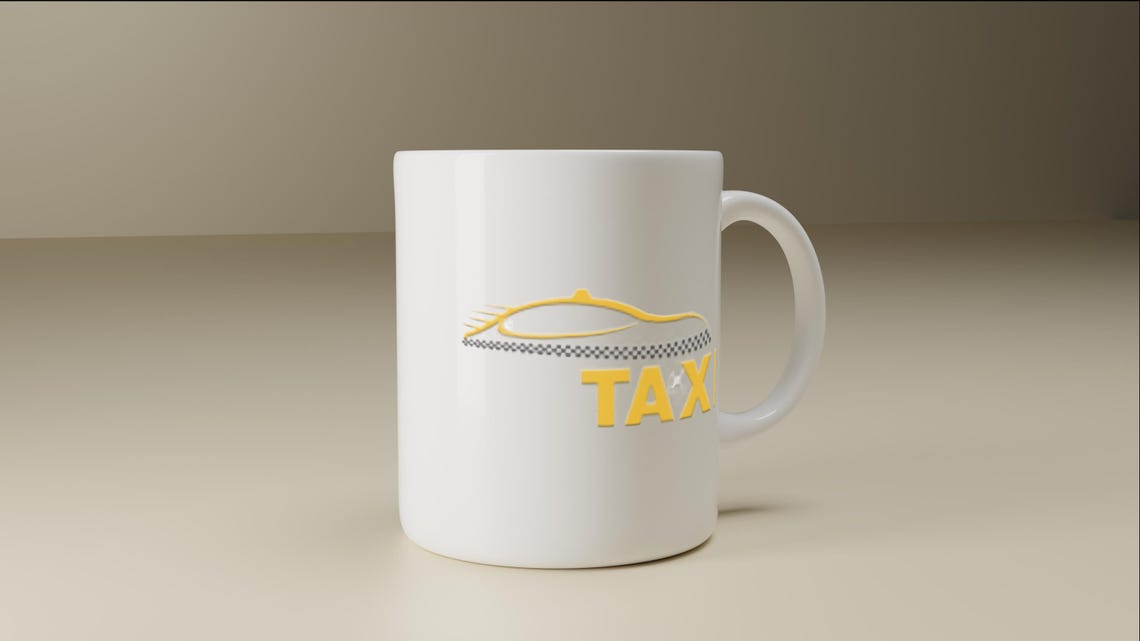 Animated Ceramic Mug Mockup | 11oz White Mug Video Mockup | 360 Degree ...