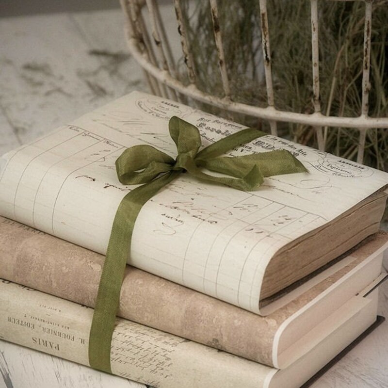 Neutral Book Cover - Etsy