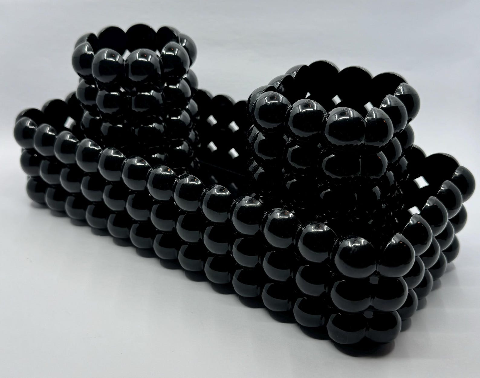 3D Printed Glossy Bubble Organizer Set – Stylish Storage for Desk ...