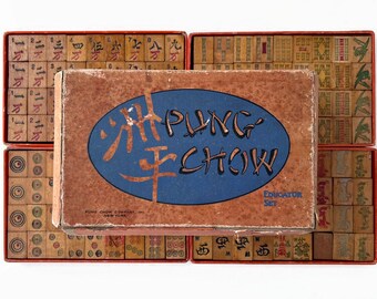 Pung Chow Mahjong - Etsy