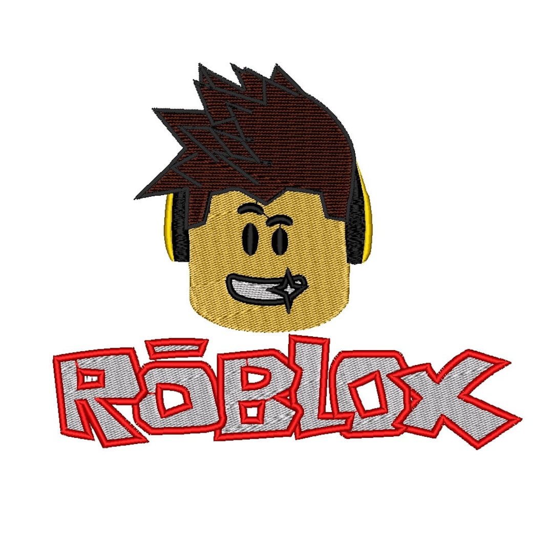 Roblox Character and Logo Digital Embroidery Machine File - Etsy