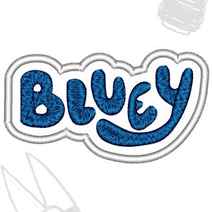 Bluey & Bingo and Logo Characters Embroidery Files - Etsy