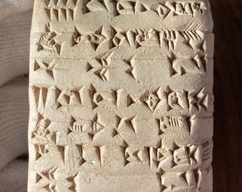 Sumerian Clay Tablet Museum Replica - Etsy