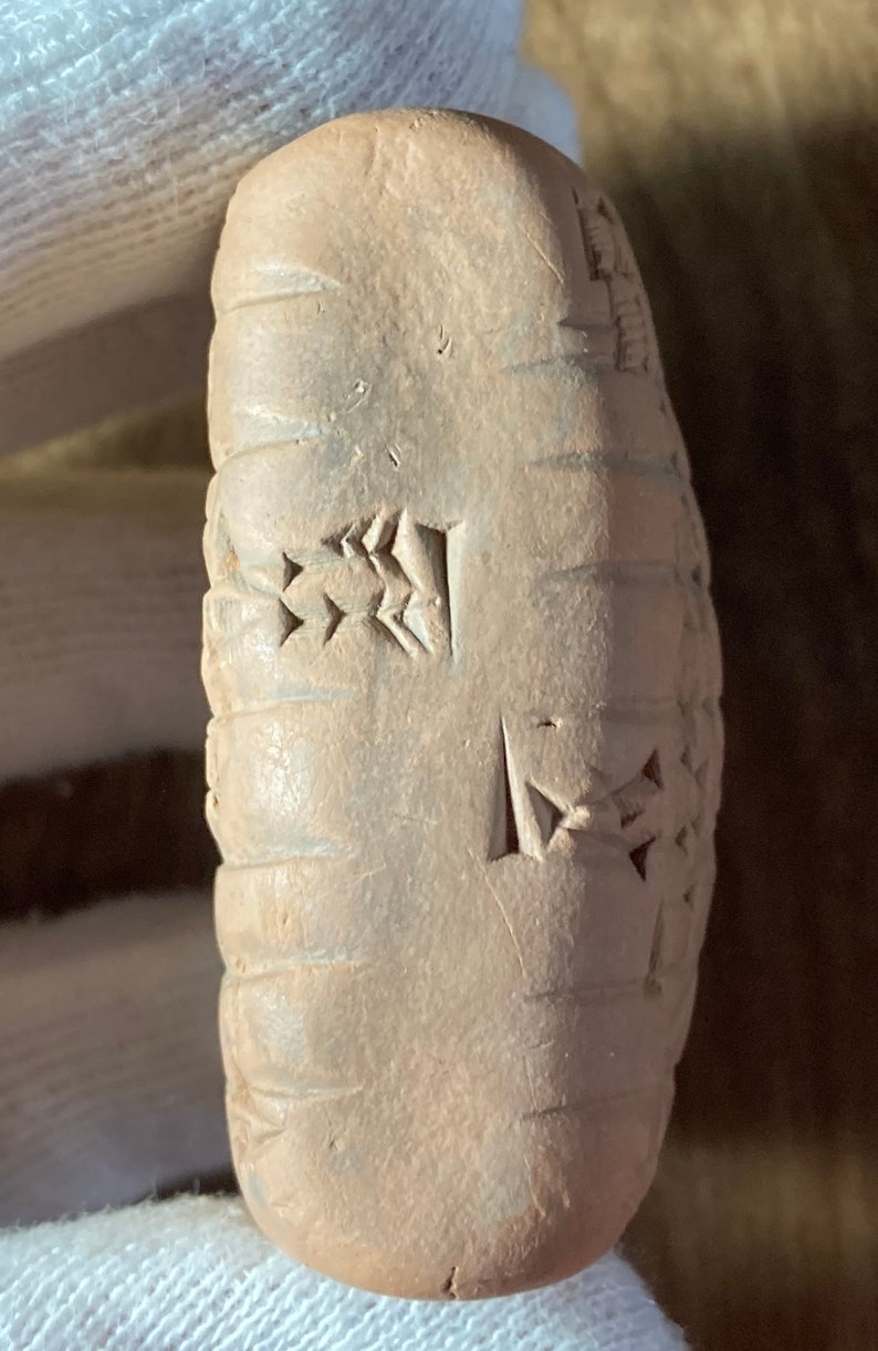 Sumerian Clay Tablet Museum Replica - Etsy