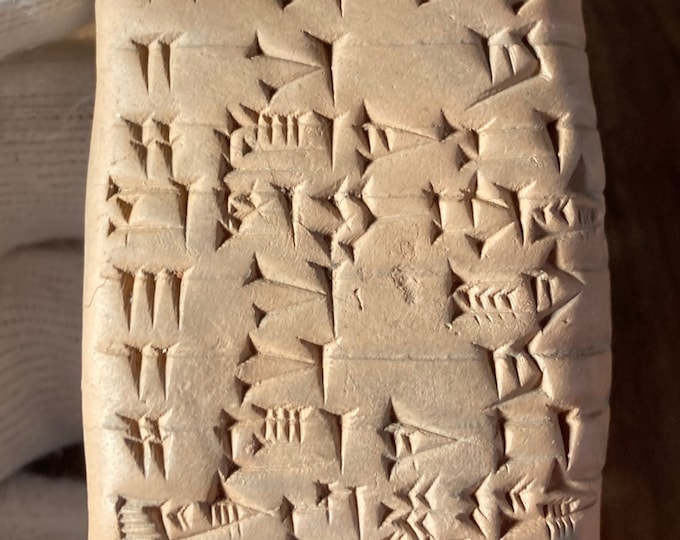 Sumerian Clay Tablet - Museum Replica - Etsy