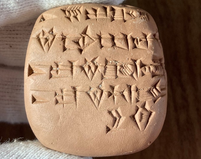 Sumerian Clay Tablet - Museum Replica - Etsy