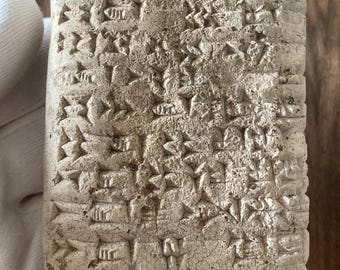 Sumerian Clay Tablet - Museum Replica - Etsy
