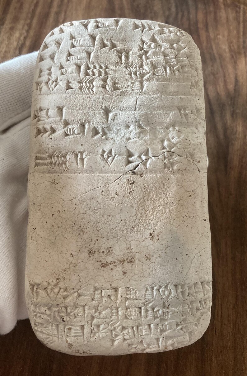 Sumerian Clay Tablet - Museum Replica - Etsy