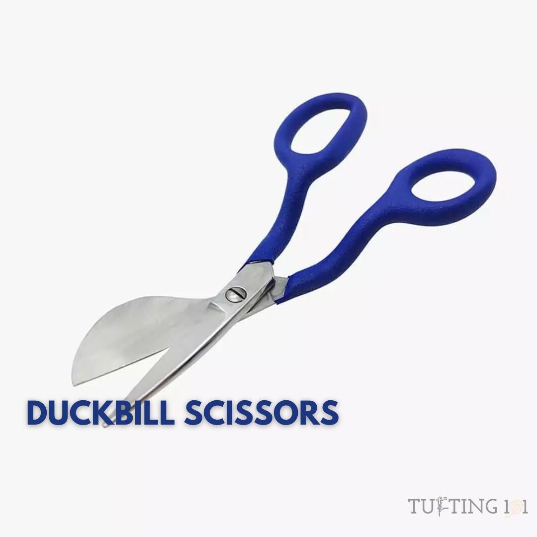 7" Duckbill Scissors (18cm) // Tufting Scissors // Sharp + Heavy Duty ...