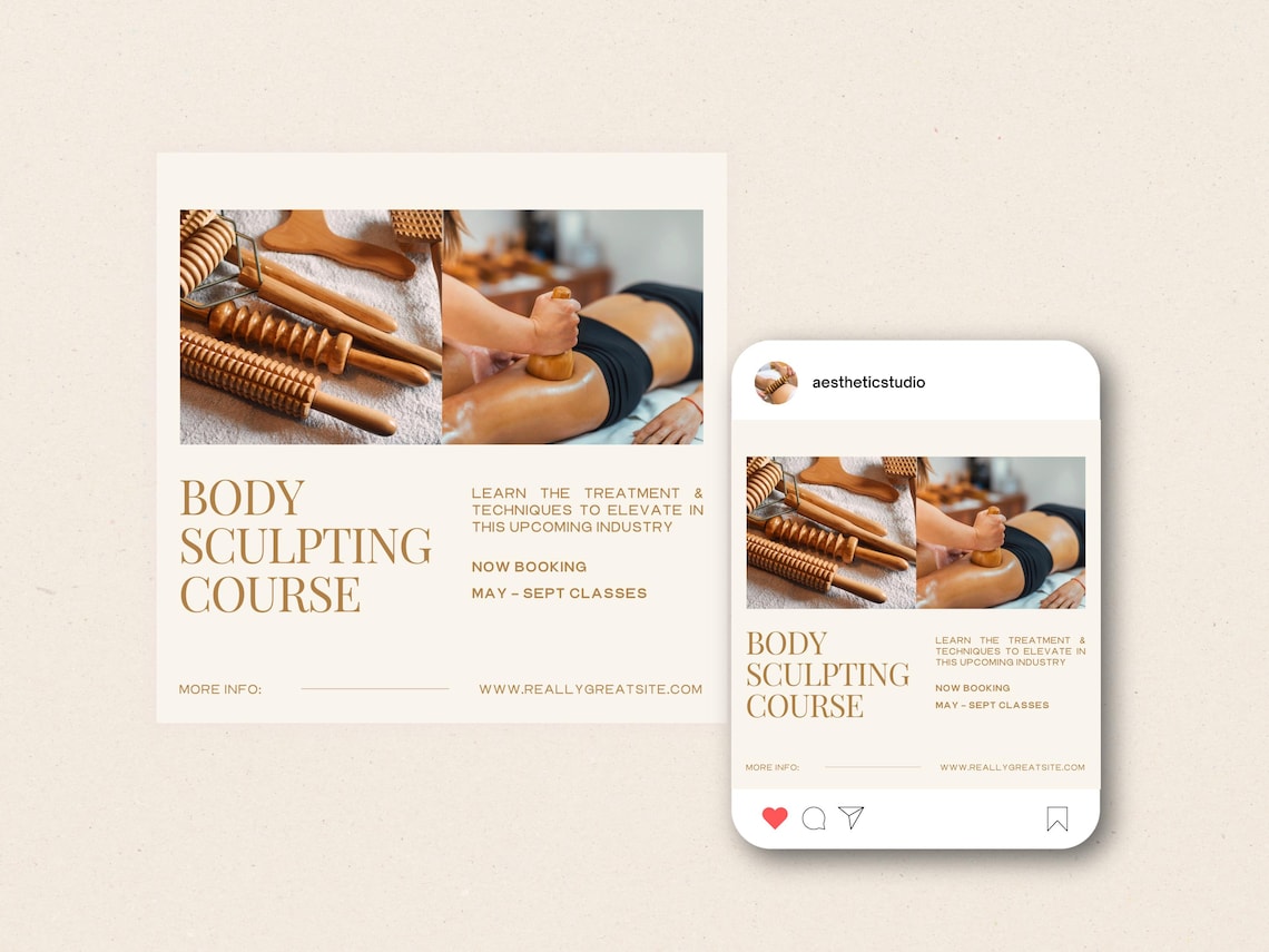 Body Sculpting Masterclass Flyer, Body Contouring Training Flyer, Body ...