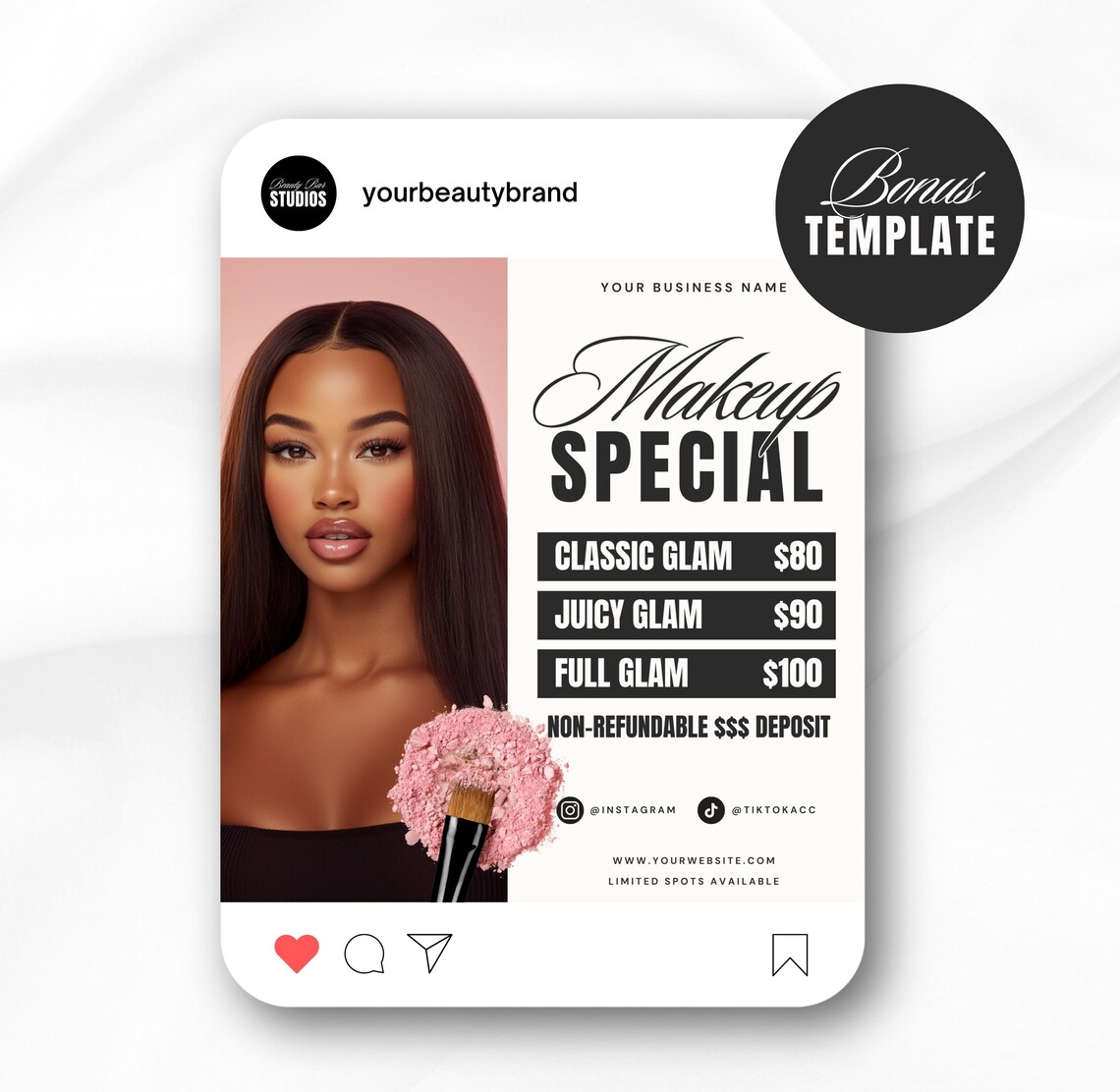 Editable Book Now Flyer, DIY Appointments Available Template, Premade ...