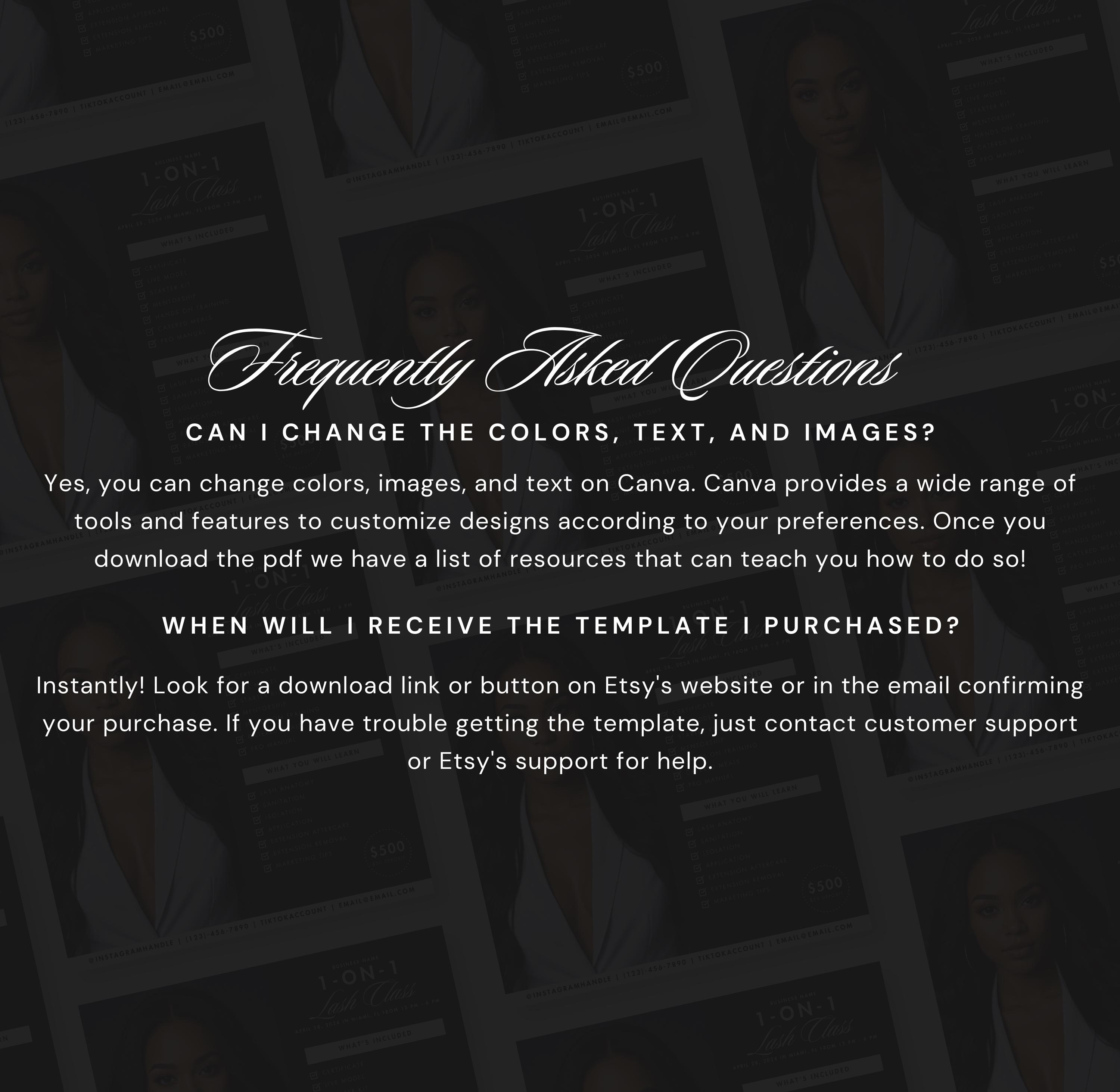 Lash Class Flyer, Lash Extension Flyer, Lash Training Course, Lash Tech ...