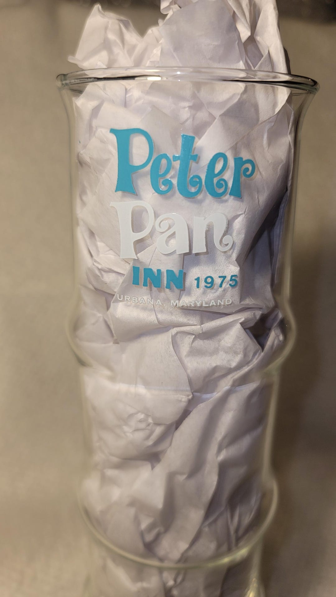 1975 Peter Pan/ Kapok Tree Inn Glass - Etsy