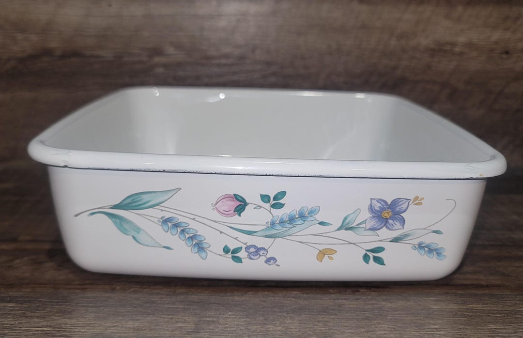 PFALTZGRAFF April Collection 8" Metal Baking Dish. Vintage. - Etsy