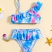 Mermaid Baby Toddler Kids Bathing Suit Bikini Set - Etsy
