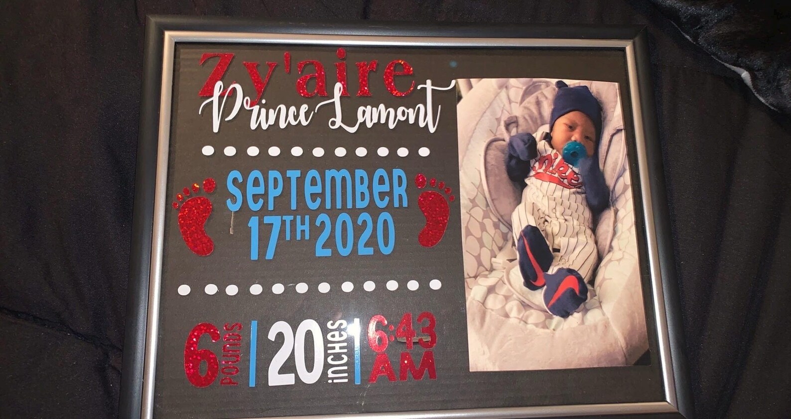 Baby Announcements Frame - Etsy