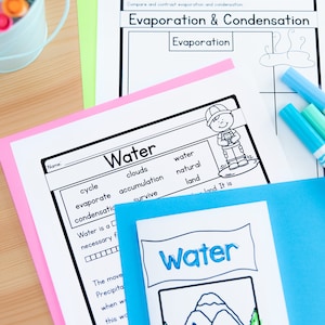 Water Cycle Worksheets, Reading Passages, 2nd & 3rd Grade Water Cycle ...