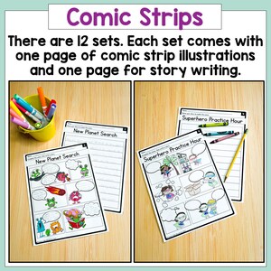 Comic Book Writing Comic Strip Template Early Finishers Creative ...