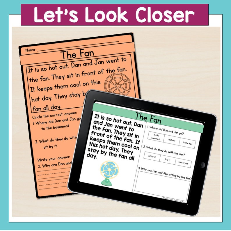 Decodable Readers Passages Science of Reading Comprehension Reading ...