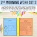 3rd Quarter 2nd Grade Morning Work - Math, Grammar, ELA Spiral Review ...