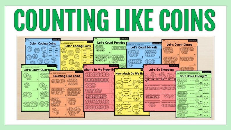 Counting Money Worksheets, Money Word Problems, Do I Have Enough Money ...