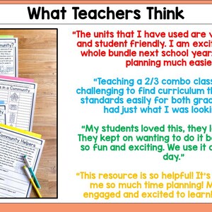 Social Studies Worksheets Social Studies Reading 2nd & 3rd Grade Social ...