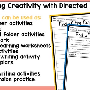 Directed Drawing and Creative Writing Enrichment - Early Finishers ...