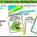 St. Patrick's Day Craftivity Writing 1st 2nd Grade, How to Catch a ...