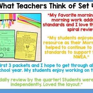 4th Quarter Morning Work 2nd Grade - Math, Phonics, ELA Review ...