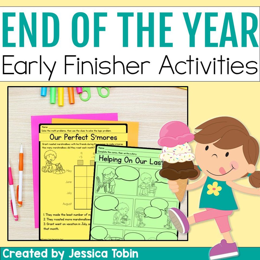 End of the Year Packet End of Year Coloring Sheets End of Year Early ...