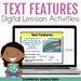 Nonfiction Text Features Digital Worksheets Digital Resources Google ...