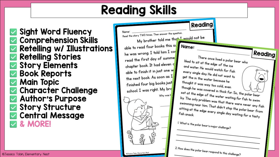 Homework, Homework Sheets With Homework Folder Labels, 2nd Grade ...