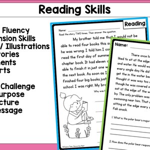 Homework, Homework Sheets With Homework Folder Labels, 2nd Grade ...
