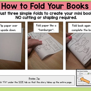 Spring Reading Activities - Spring Mini Book Readers Fiction ...