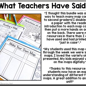Maps, Map Skills, Types of Maps Unit - Reading Passages and Worksheets ...