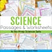Science Worksheets Bundle: Reading Comprehension and Worksheets, Grades ...