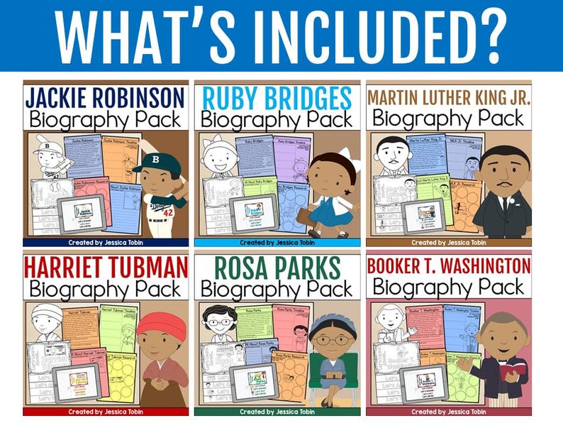 Black History Month Reading Comprehension and Biography Research ...