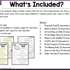Reader's Theater Scripts: Fluency & Comprehension Plays (PDF Download ...