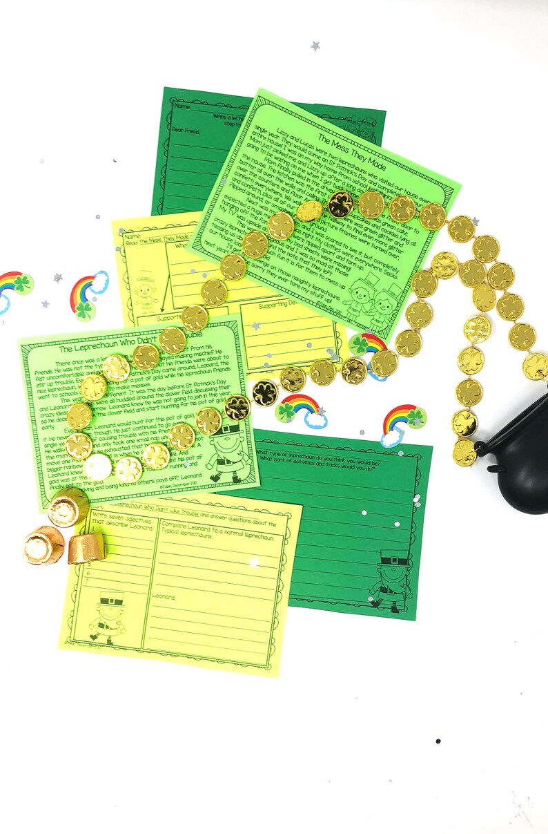 3rd & 2nd Grade Reading Comprehension Fiction Passages With ...