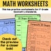 1st Grade Geometry Worksheets: 2D & 3D Shapes (PDF) - Etsy
