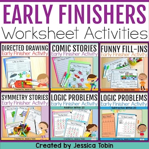 Fast Finisher Early Finishers Activities Creative Writing Math Review ...
