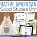 Native American Tribes Social Studies Unit: History, Reading Worksheets ...