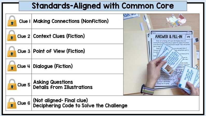 Winter Reading Comprehension Escape Room Winter Challenge Fun Winter ...