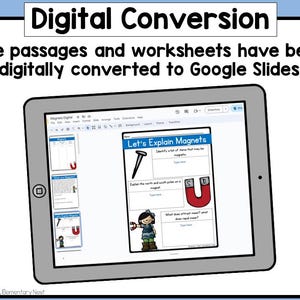 Magnets Unit and Magnetism Activities, Worksheets, and Reading Passages ...