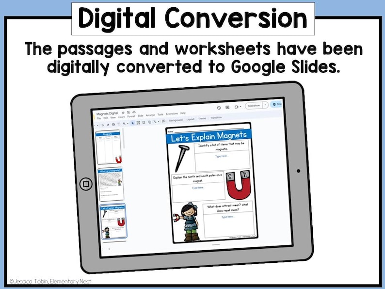 Magnets Unit and Magnetism Activities, Worksheets, and Reading Passages ...