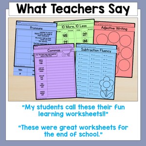 May Worksheets Math, Writing, Grammar Spring Word Search Literacy and ...
