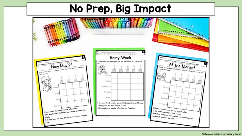 Logic Puzzles, Math Subtraction Problems, Enrichment- Early Finishers ...